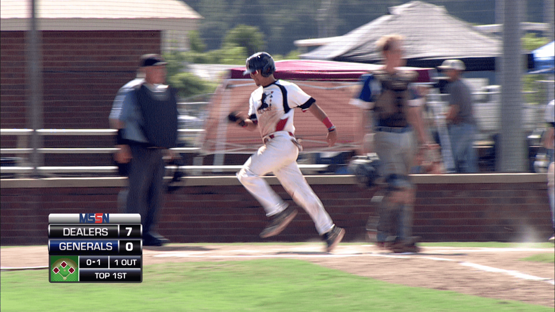 North Delta Dealers vs Hill Country Generals Cotton States Baseball ...